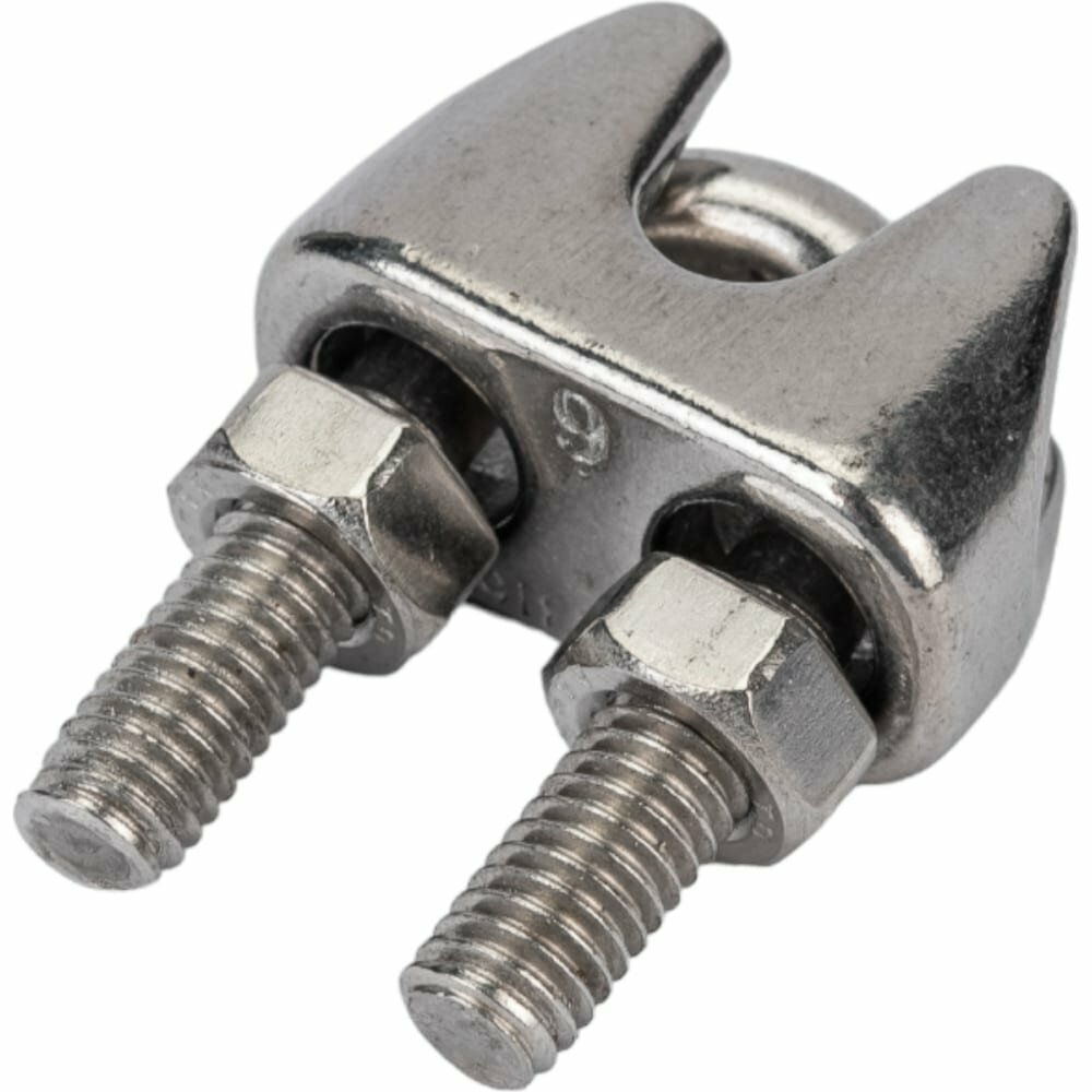 Зажим для троса европартнер DIN 741, D6 мм, нержав. сталь 1 шт. G1 7446