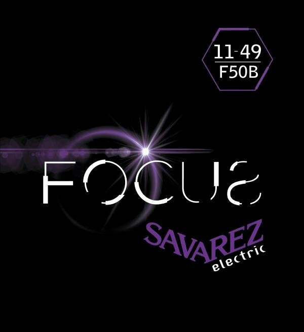 Струны для электрогитары Savarez F50B Electric Focus 11-49