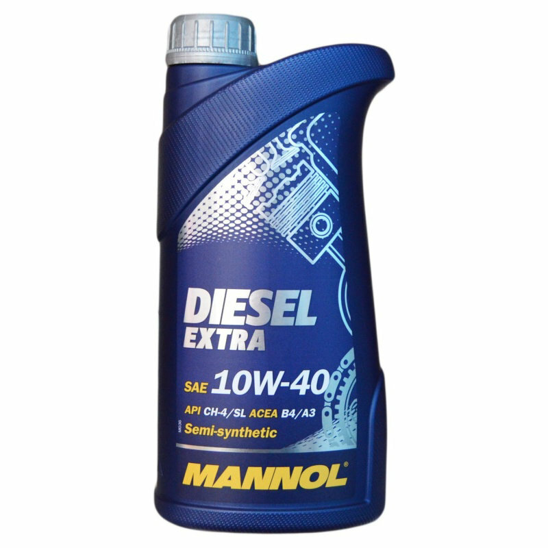 Масло моторное дизельное Mannol 10W40, полусинтетика, 1 литр 1105 диз/полус.1литров SCT - MANNOL 1105/7504