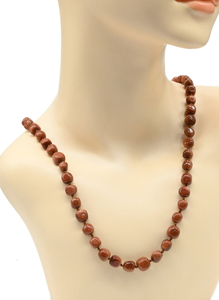 Бусы, авантюрин