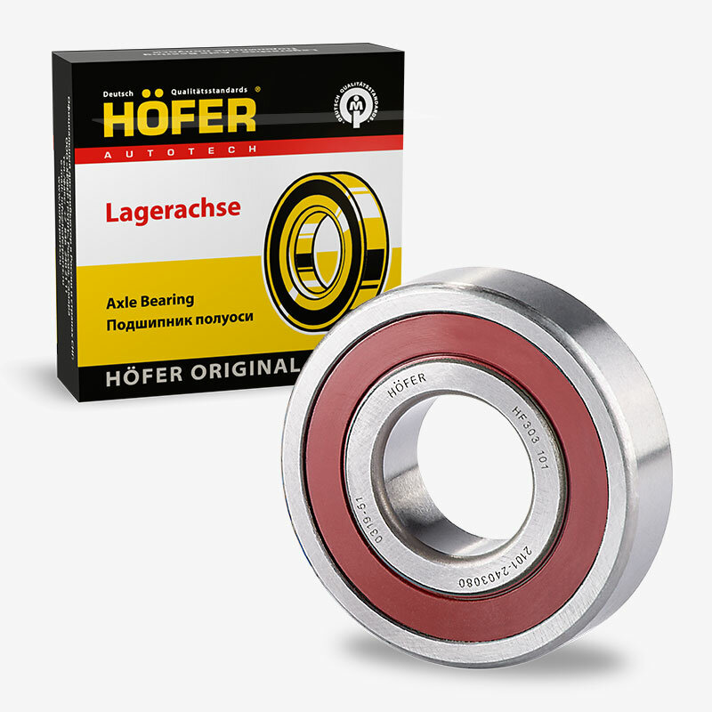 Подшипник полуоси 2101-07, ИЖ (180306 / 6306-2RS) HF 303 101 HOFER