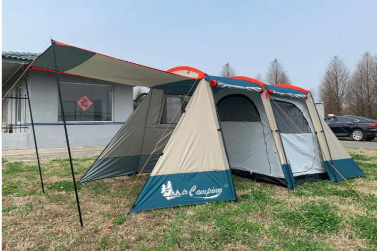 Палатка MirCamping ART-019, 4-местная, 2-слойная, каркас из фибергласа, 7,6 кг