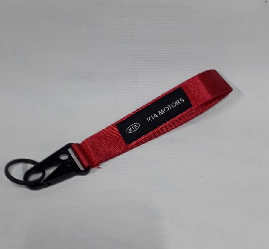 Брелок петля "KIA MOTORS" Red
