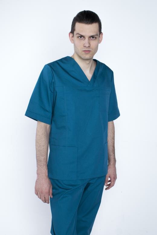 Костюм(морская волна) хирургический мужской
