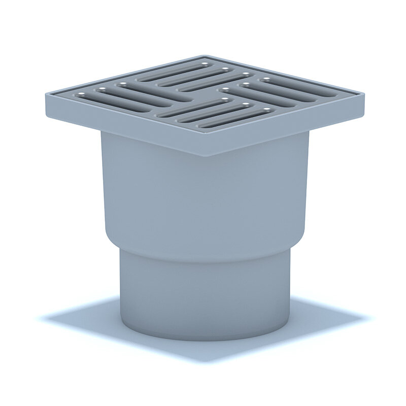 Трап верт, выпуск 110, нерег, реш.15x15 нерж АНИ пласт TA1212