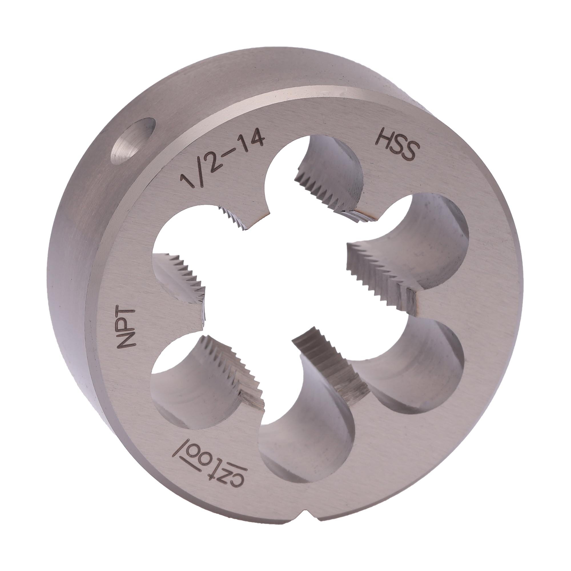 Плашка коническая Bucovice Tools NPT 1/2"-14 HSS DIN EN 24230 45x18мм 430120