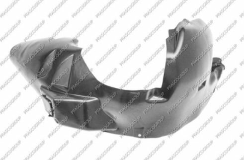 Подкрылок PRASCO, для Peugeot 3008, передний, правый, чёрный