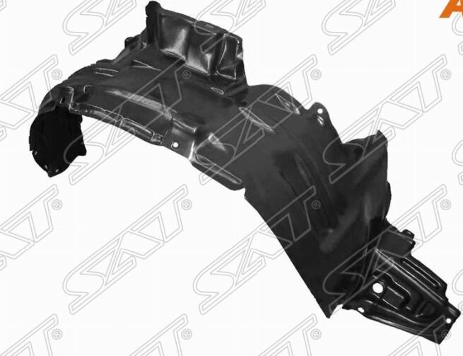 Подкрылок SAT, для Nissan X-Trail T30 01-, передний, правый, чёрный