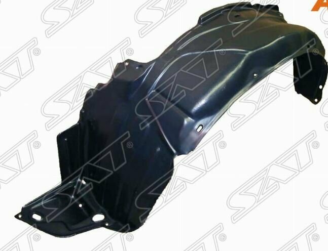 Подкрылок SAT, для Honda Civic, передний, левый, чёрный, 1 шт