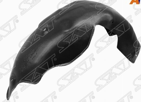 Подкрылок SAT ST-MZ26-064L-1, задний, правый, для Mazda 6, Atenza, черный
