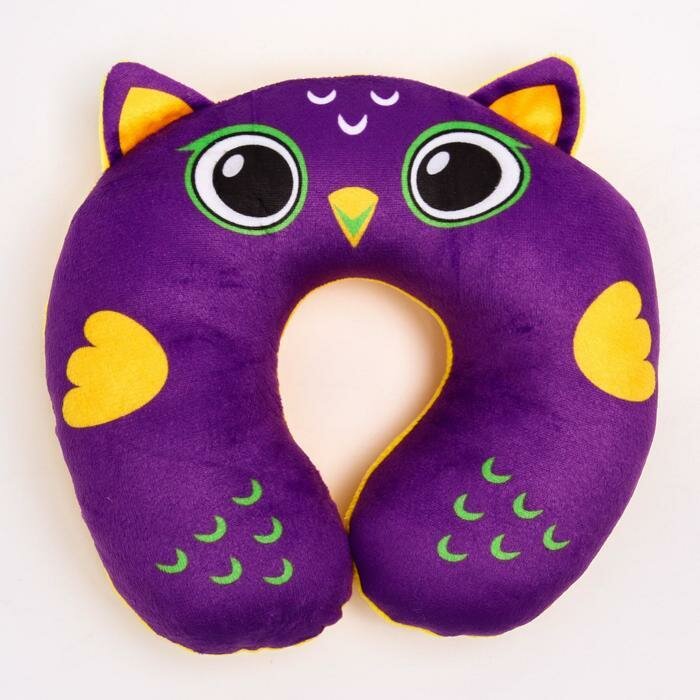 Детская подушка для путешествий Крошка Я "Совушка"