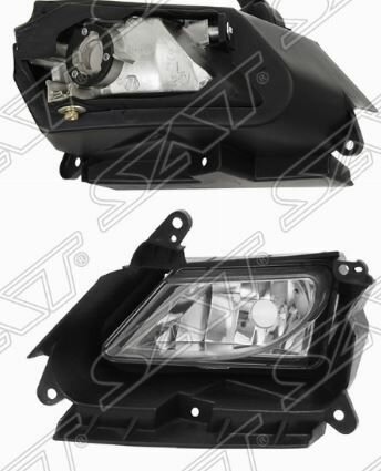 Противотуманная фара SAT, для Mazda 3/Axela, галогенная/светодиодная, передняя (Слева)