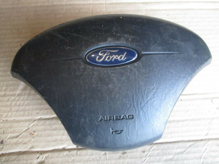 Подушка безопасности Форд Фокус 1 водительская 2M51A042B85DE-YYFY в руль 4 спицы 2 заряда
