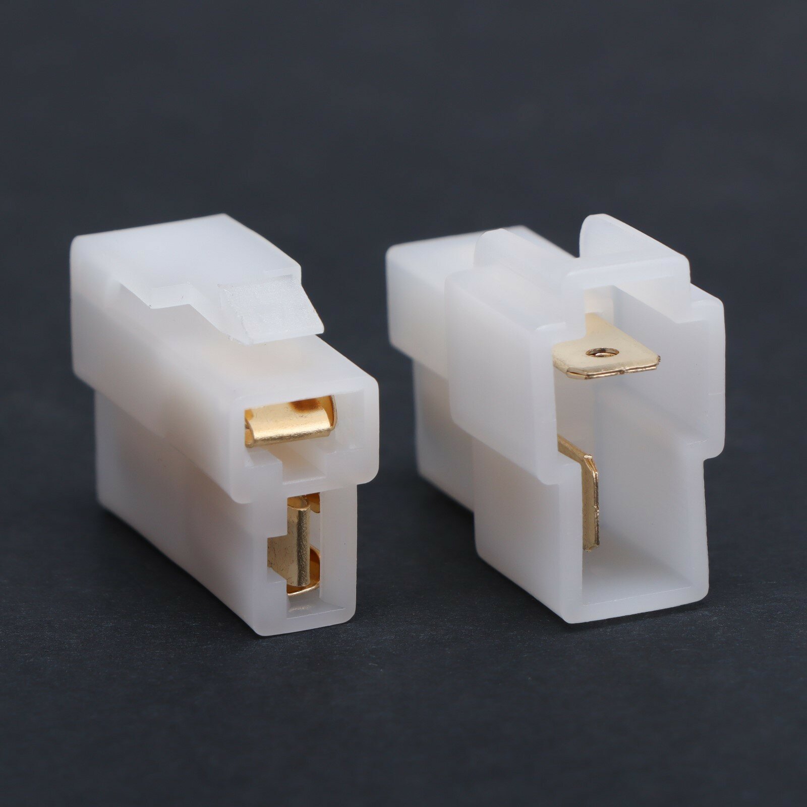 Разъем автомобильный, штекер-гнездо DJ7021-6.3-11/21, 2 контакта, набор 10 шт, 7651515