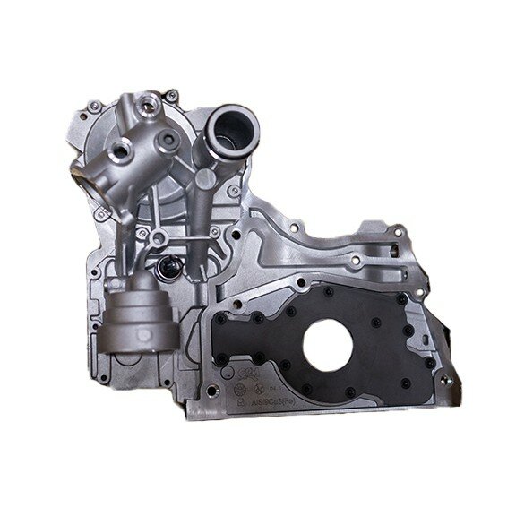 Крышка двигателя ГАЗ дв. Cummins ISF 2.8 передняя с теплообменником и масляным насосом Е-4,5 (FOTON)