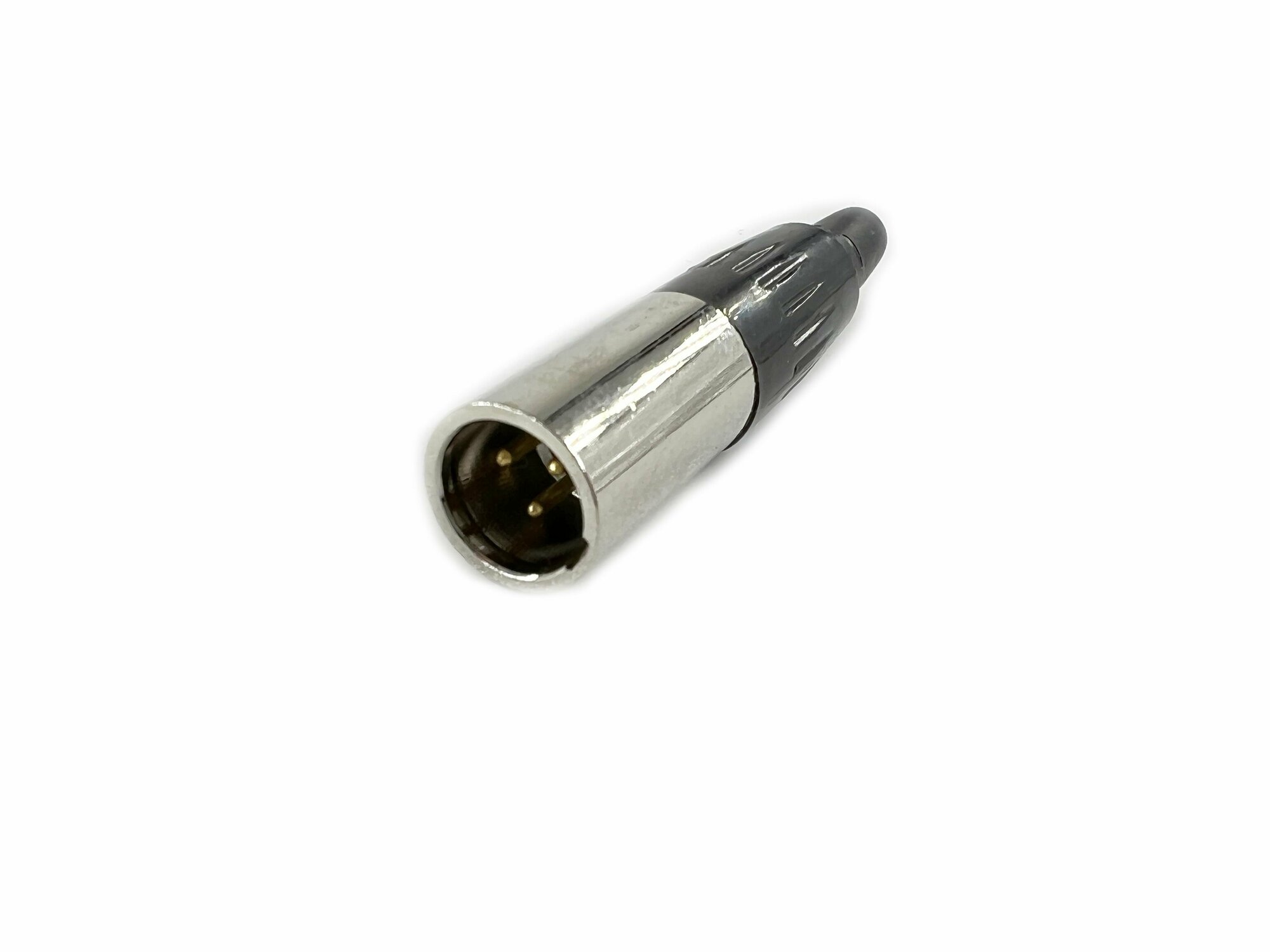 Разъем mini XLR 3 Pin штекер на кабель( 1 штука)