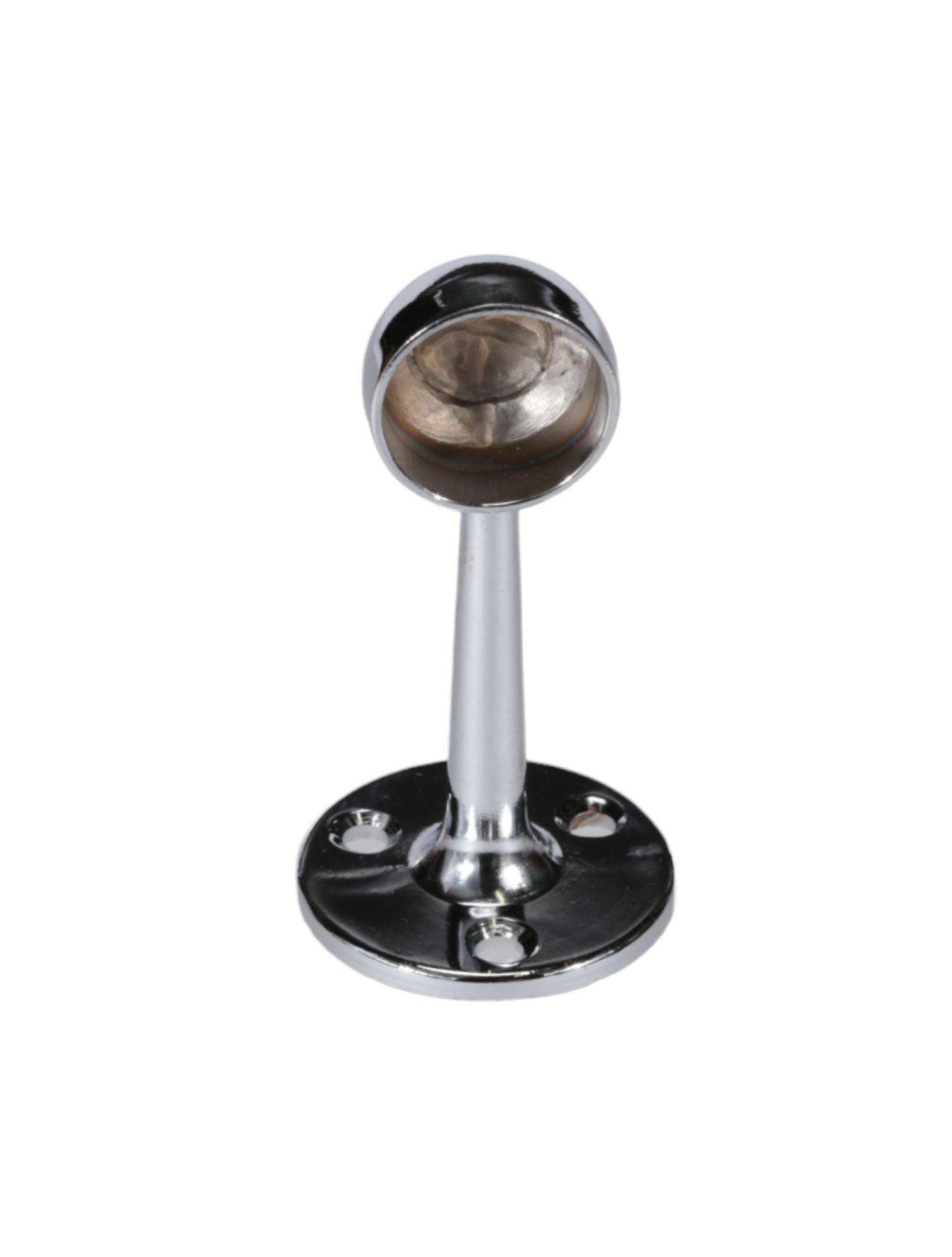 Кронштейн для мебельной штанги Brante 1373 Д 22мм, металл, хром