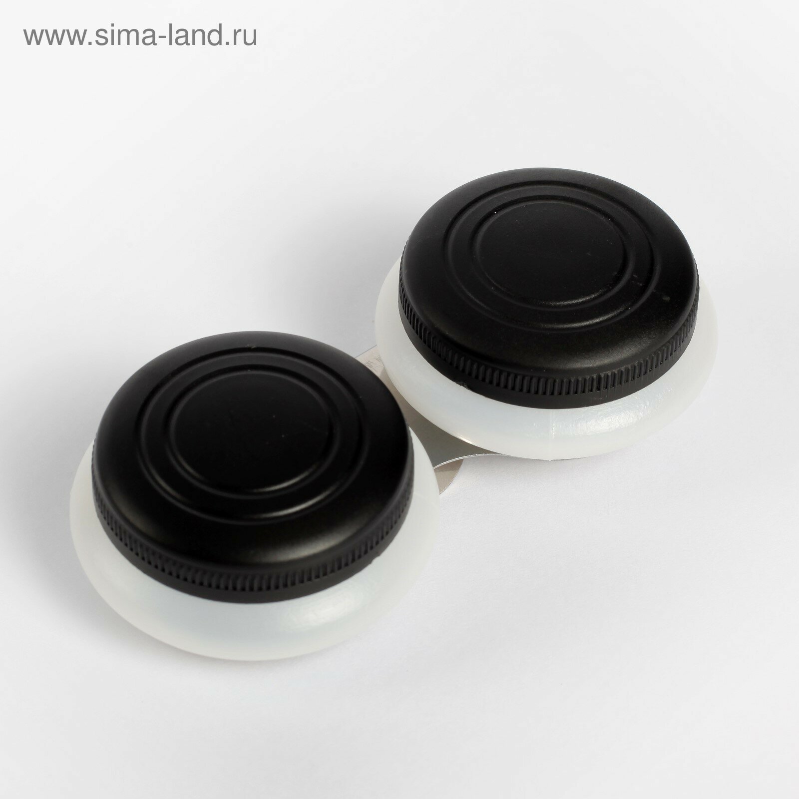 Маслёнки, 2 штуки, пластиковые, для красок, с закручивающимися крышками, с держателем, 2687427