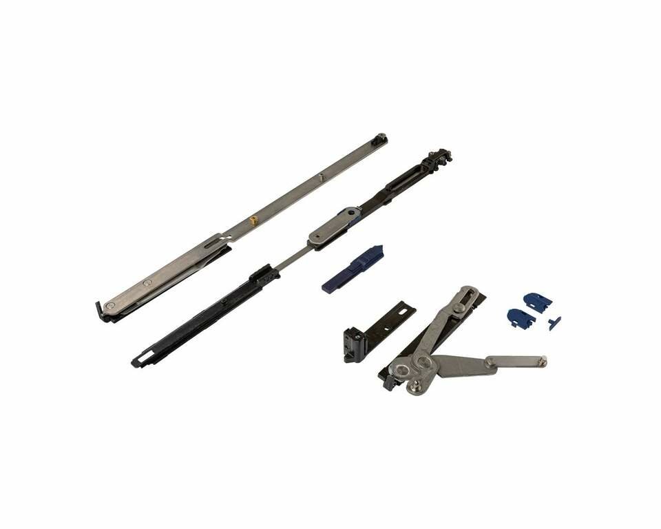 Комплект поворотно-откидной со скрытыми петлями 671-1700 мм, V.01, левая, (2 пакета)