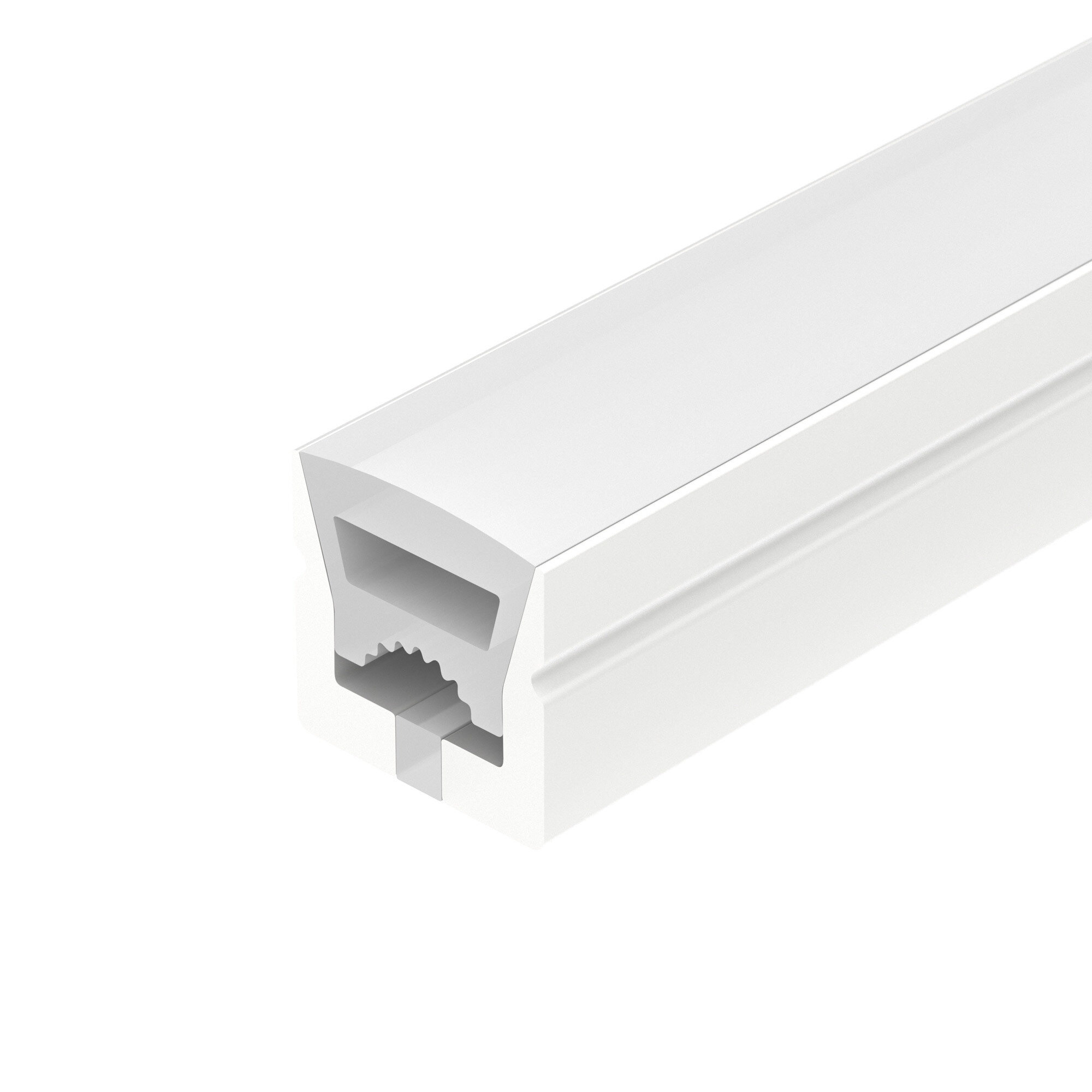 Профиль для светодиодной ленты Arlight Силиконовый профиль WPH-FLEX-1212-TOP-S8-10m WHITE (Arlight, Силикон), 10м