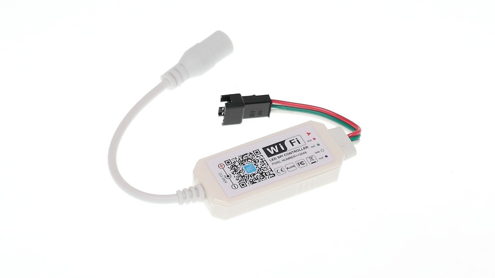 Контроллер mini-WFSPI-WF S374 (12-24V, 2048pix, SPI, управление по Wi-Fi)