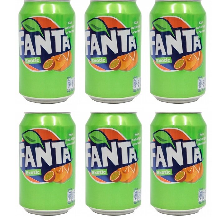 Fanta Exotic 330 мл 6 шт. (Дания)