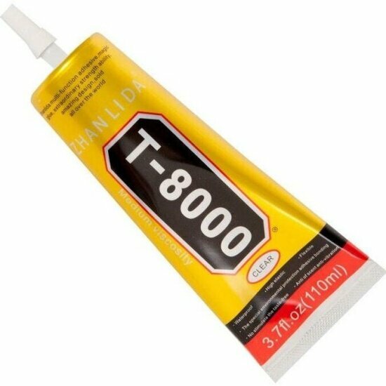 Клей Zhanlida T-8000 прозрачный 110мл