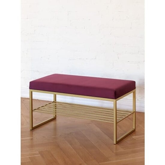 Банкетка Greenween RUBY MINI, золотая, Marsala