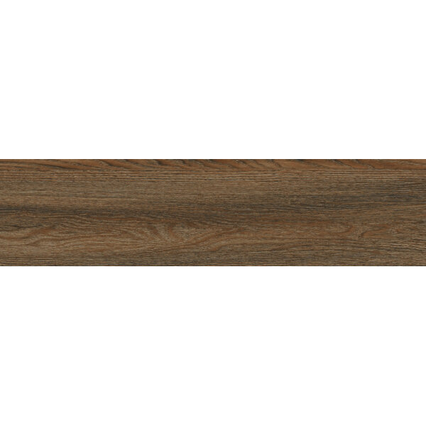 Керамогранит "Wood Concept Prime" - темно-коричневый, ректифицированный, 21,8х89,8 см