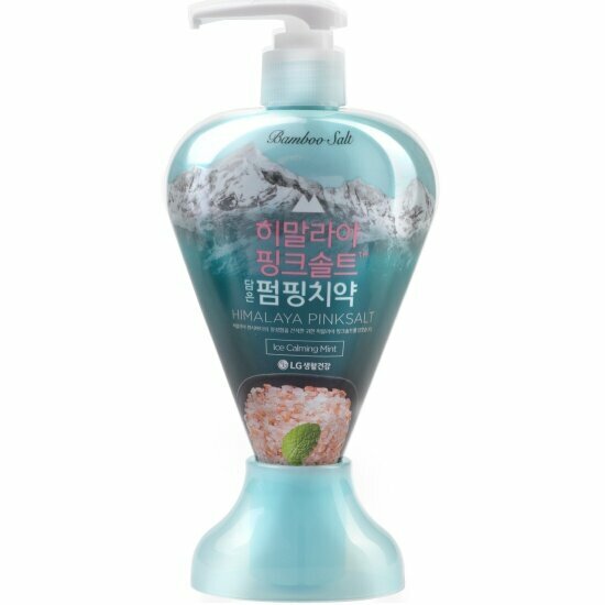 Зубная паста Perioe Pumping Himalaya Pink Salt Ice Calming Mint с розовой гималайской солью, 285 г