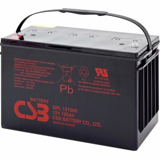 Аккумуляторная батарея для ИБП Csb GPL121000 12V 100Ah (GPL121000)