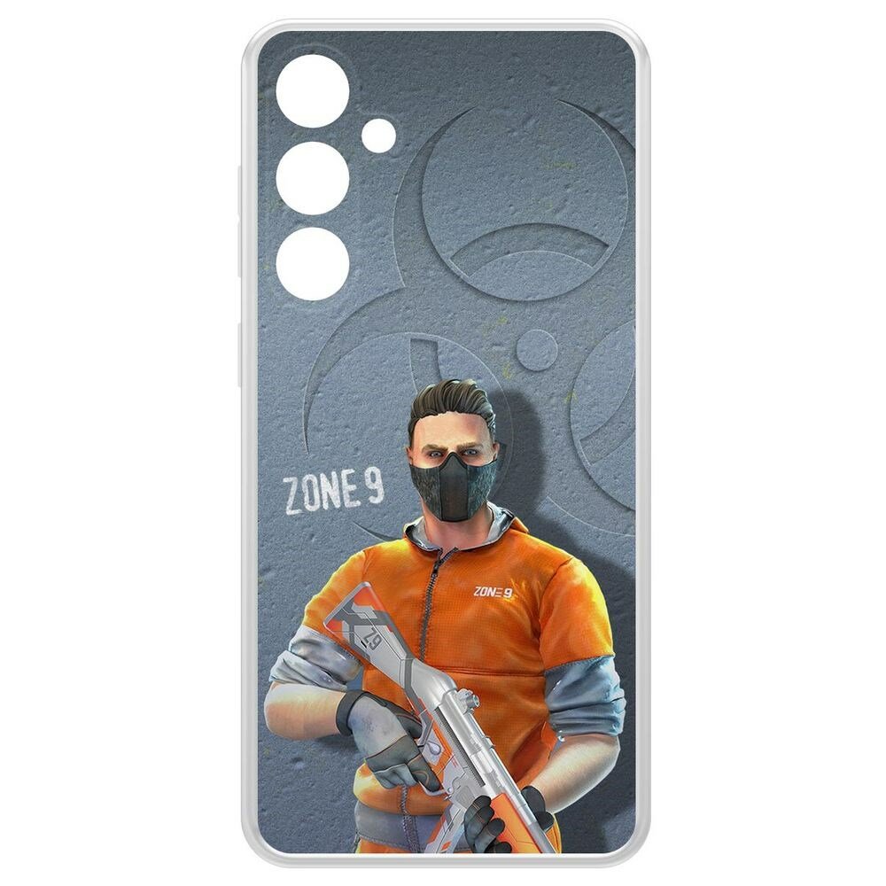Чехол-накладка Krutoff Clear Case Cтандофф 2 (Standoff 2) - Биотеррорист для Samsung Galaxy S23 FE