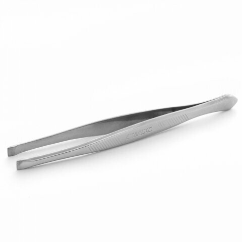 Staleks Пинцет для бровей CLASSIC 10 TYPE 1 (широкие прямые кромки)