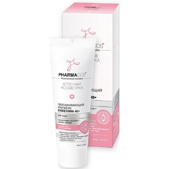 Омолаживающий крем для лица Витэкс PHARMACos Biodermin 40+, 50 мл