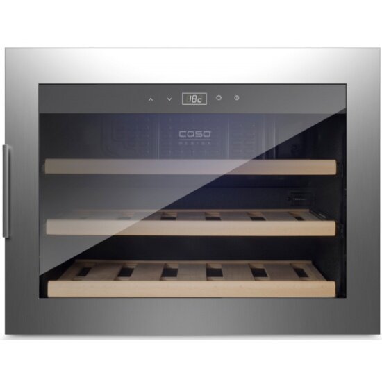 Винный шкаф Caso WineSafe 18 EB Inox