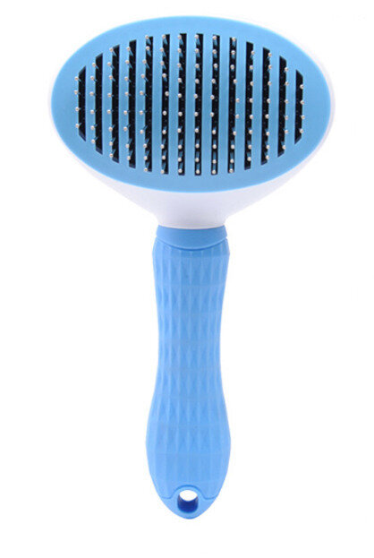 Дешеддер BOTTONCINI для собак и кошек, толстые иглы, голубой