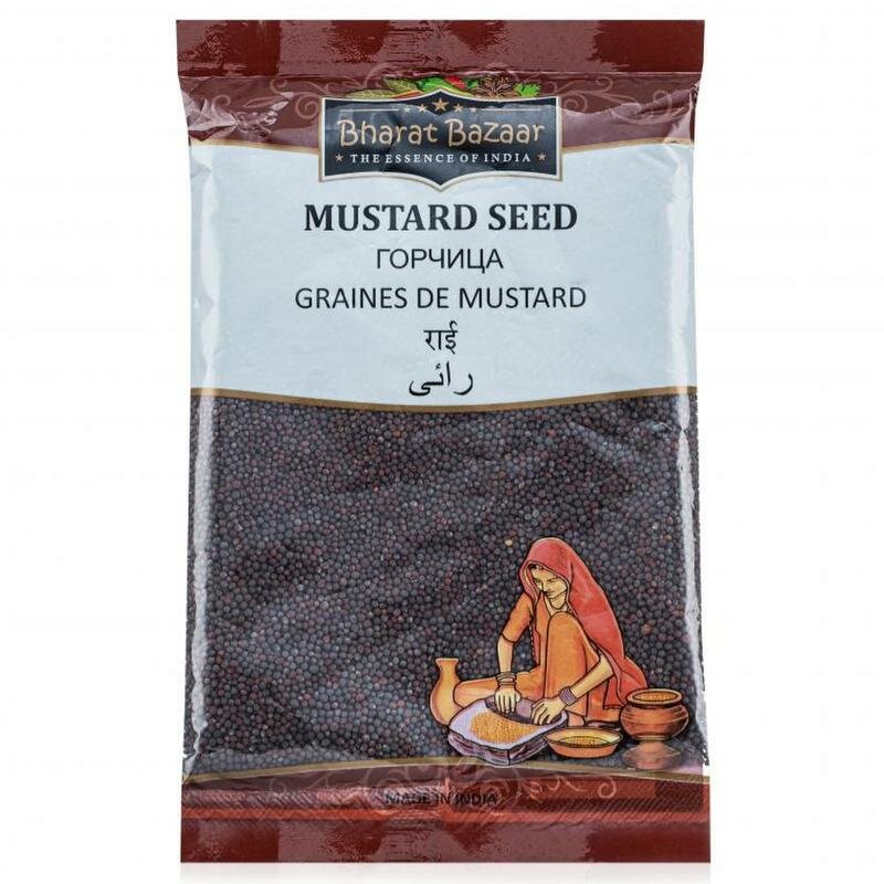 Горчица коричневая семена Bharat Bazaar, 100 г