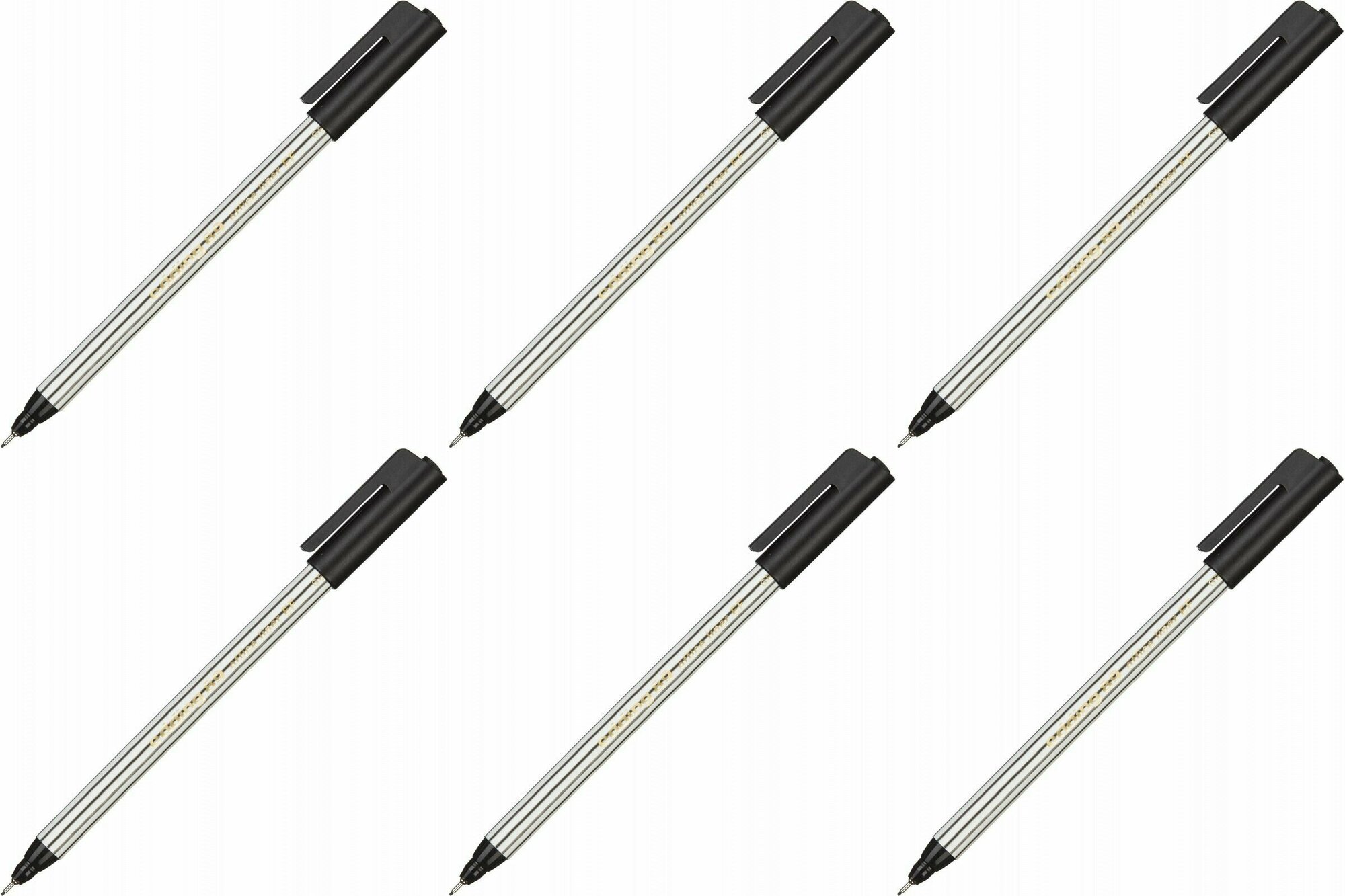 Edding Ручка-линер 0,3 мм, черная, 6 шт