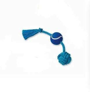 NOBBY игрушка для собак мячи на веревке 45 см 310 г