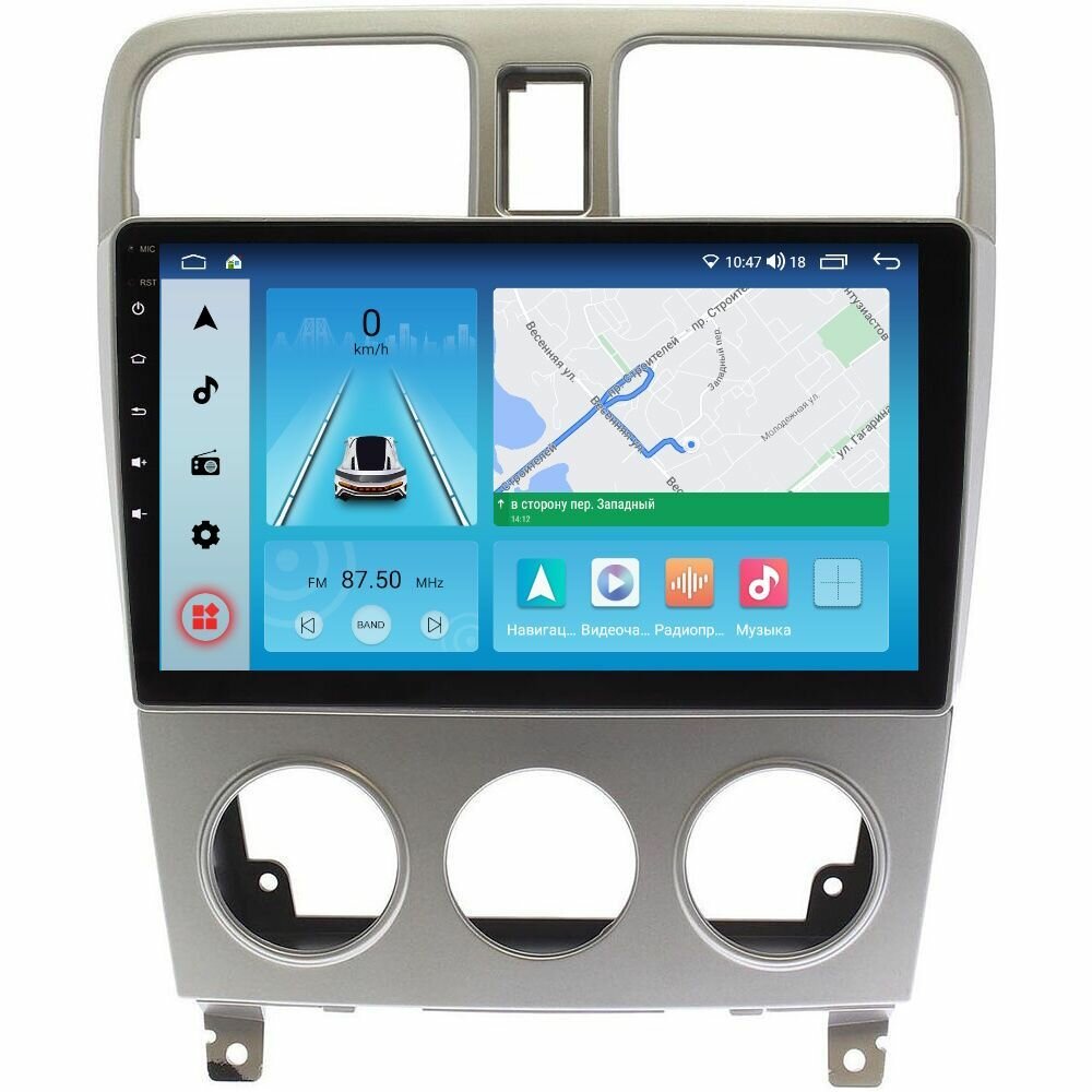 Магнитола Epic T18 Subaru Forester 2 SG 2002-2008 - Android 12 - Процессор 8 ядерный - Память 4+64Gb - Carplay - DSP - 4G(Sim)