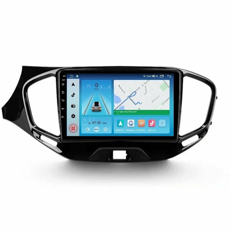 Магнитола Epic T18 подходит для LADA Vesta и Vesta Cross с Android 14 - Процессор 8 ядерный - Память 4+64Gb - Carplay - DSP 36 полос - 4G(Sim)