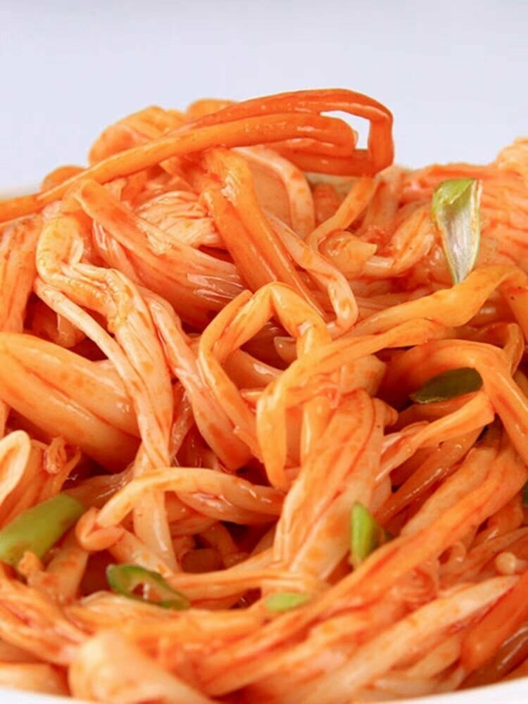 Китайские маринованные острые грибы эноки,2 упаковки*250гр