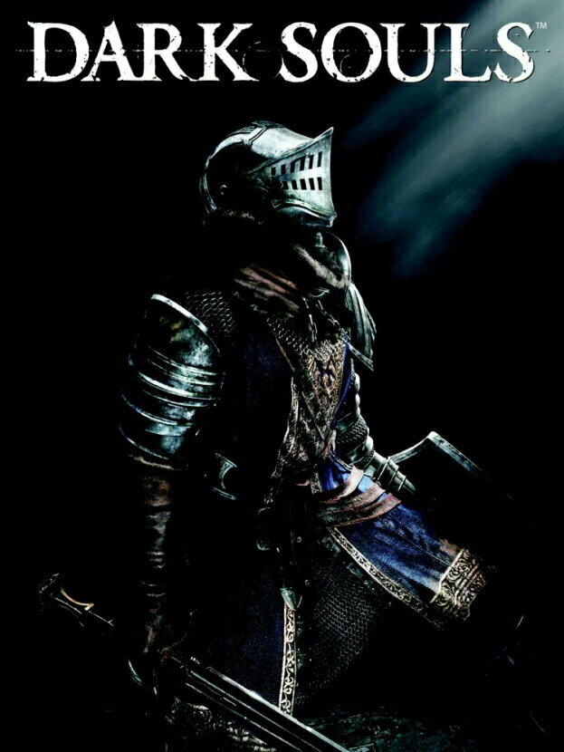 Плакат, постер Dark Souls, Темные Души на бумаге, размер 21х30см