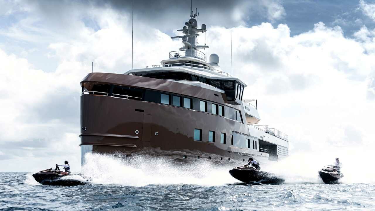 Картина на холсте 110x60 LinxOne "Корабли яхты спортивная 77" интерьерная для дома / на стену / на кухню / с подрамником