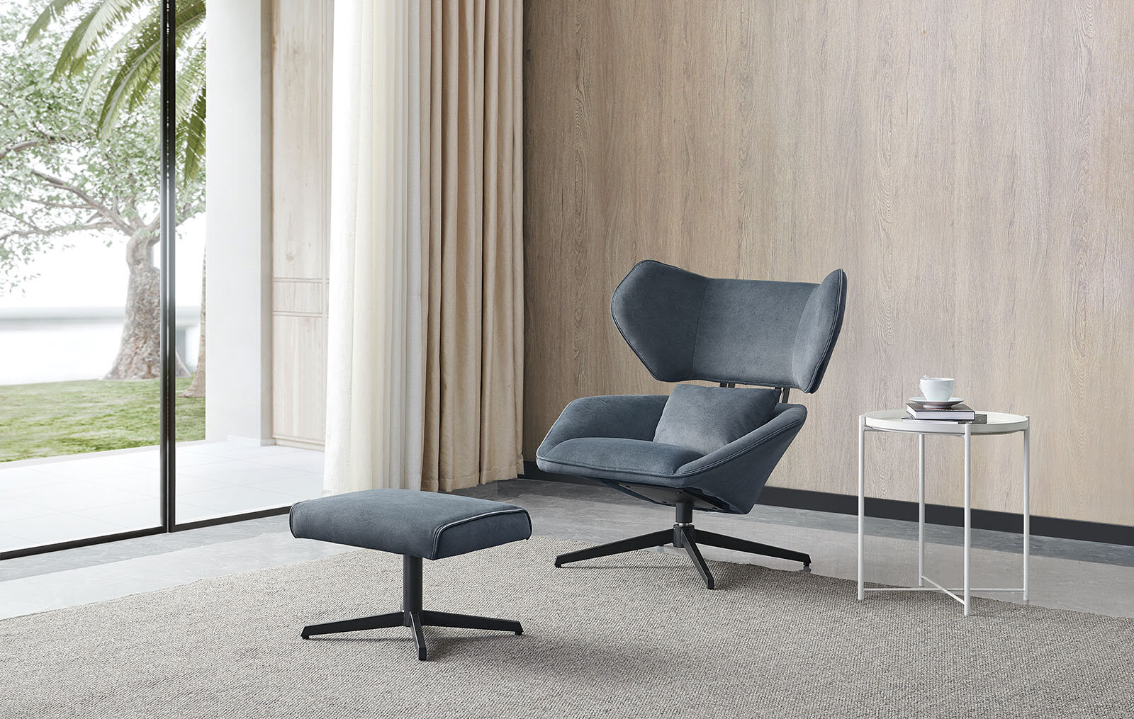 Кресло Boston, графитовый