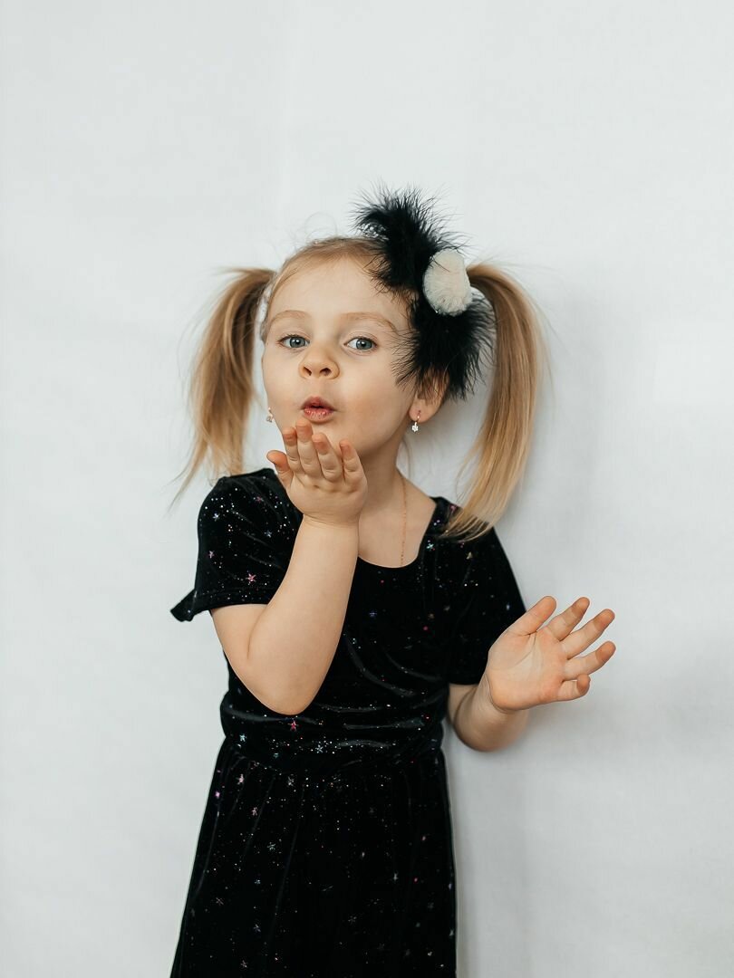 Ободок для девочки, повязка на голову