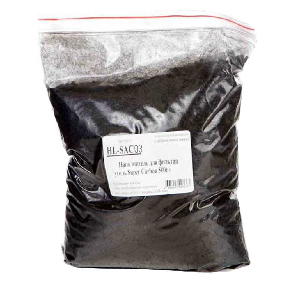 Уголь активированный для фильтра Hailea 450 гр. (крупный 3,5 мм.)