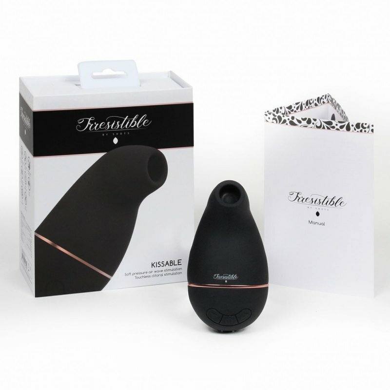 Массажер Shots Toys Irresistible Kissable, для клитора, водонепроницаемый, 11 режимов