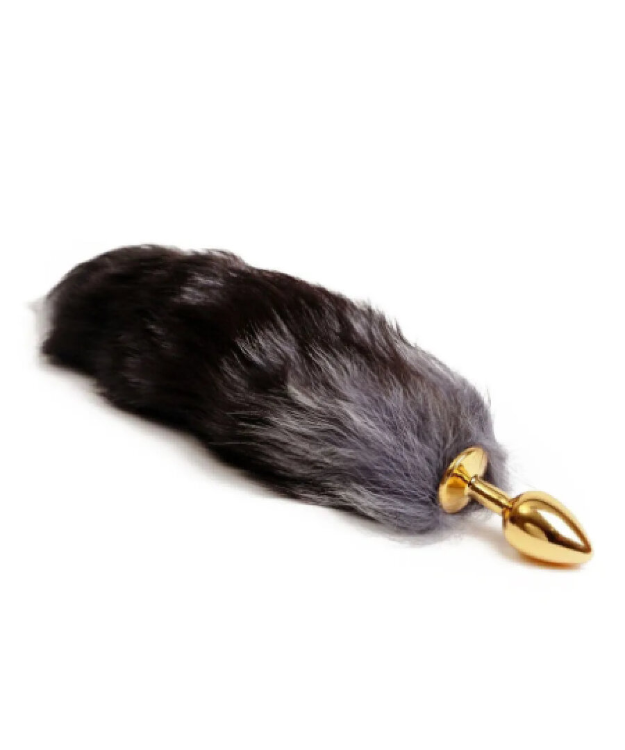 Fredorch Анальная пробка Лисий хвост, 27 мм