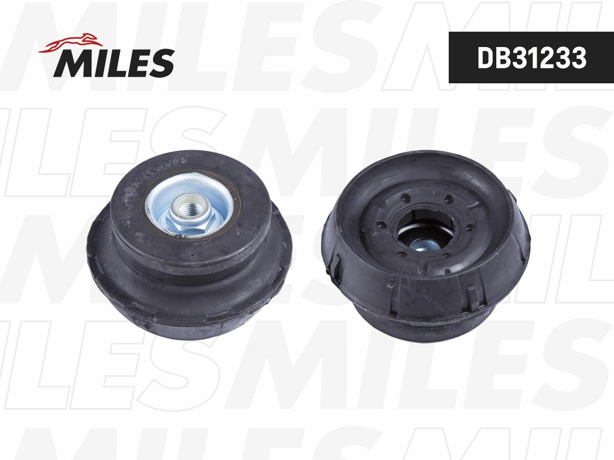 Опора амортизатора NISSAN/RENAULT пер.(опора+подшипник+пластина с гайкой), MILES DB31233